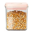 Barley Storage Jar for Grains and Candy with Transparent Buckle Lid for ...