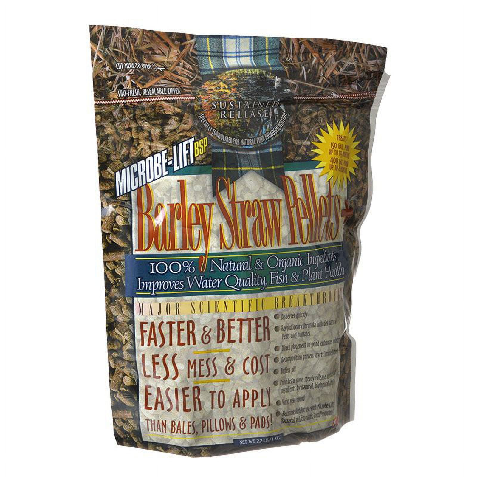 Microbe-Lift Barley Straw Pellets - ( 2.2 lbs) - Walmart.com