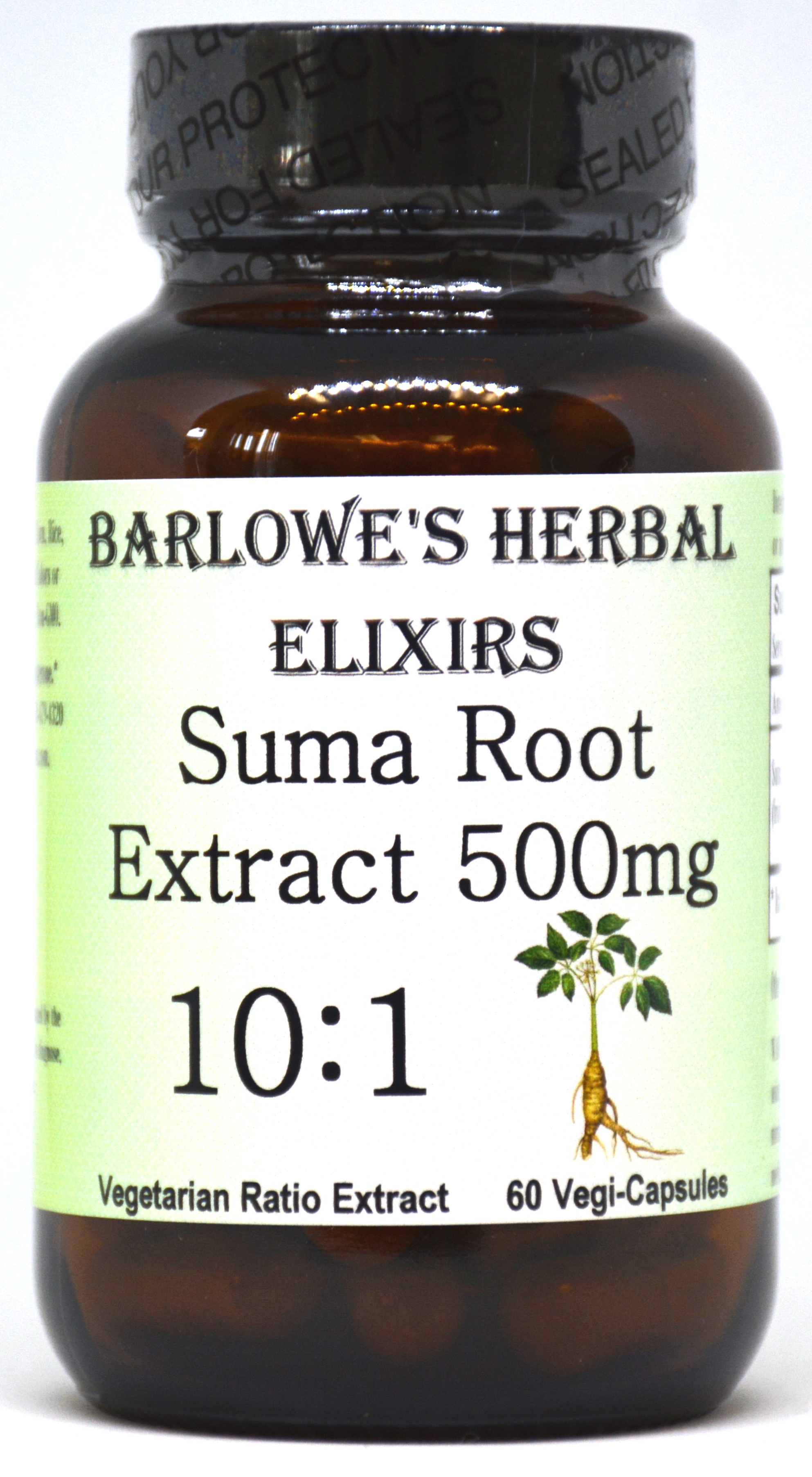 Barlowe's Herbal Elixirs Suma 10:1 Extract – Natural Anabolic Power 60 ...