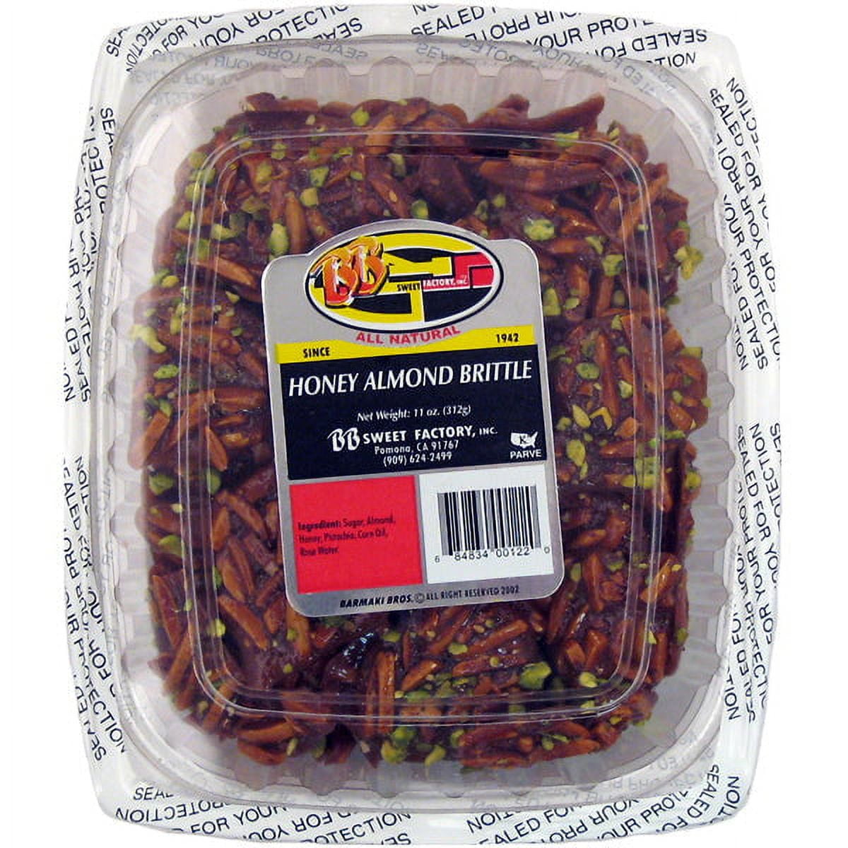 Barmaki Honey Almond Brittle | Sohan - 11 oz. - EACH - Walmart.com