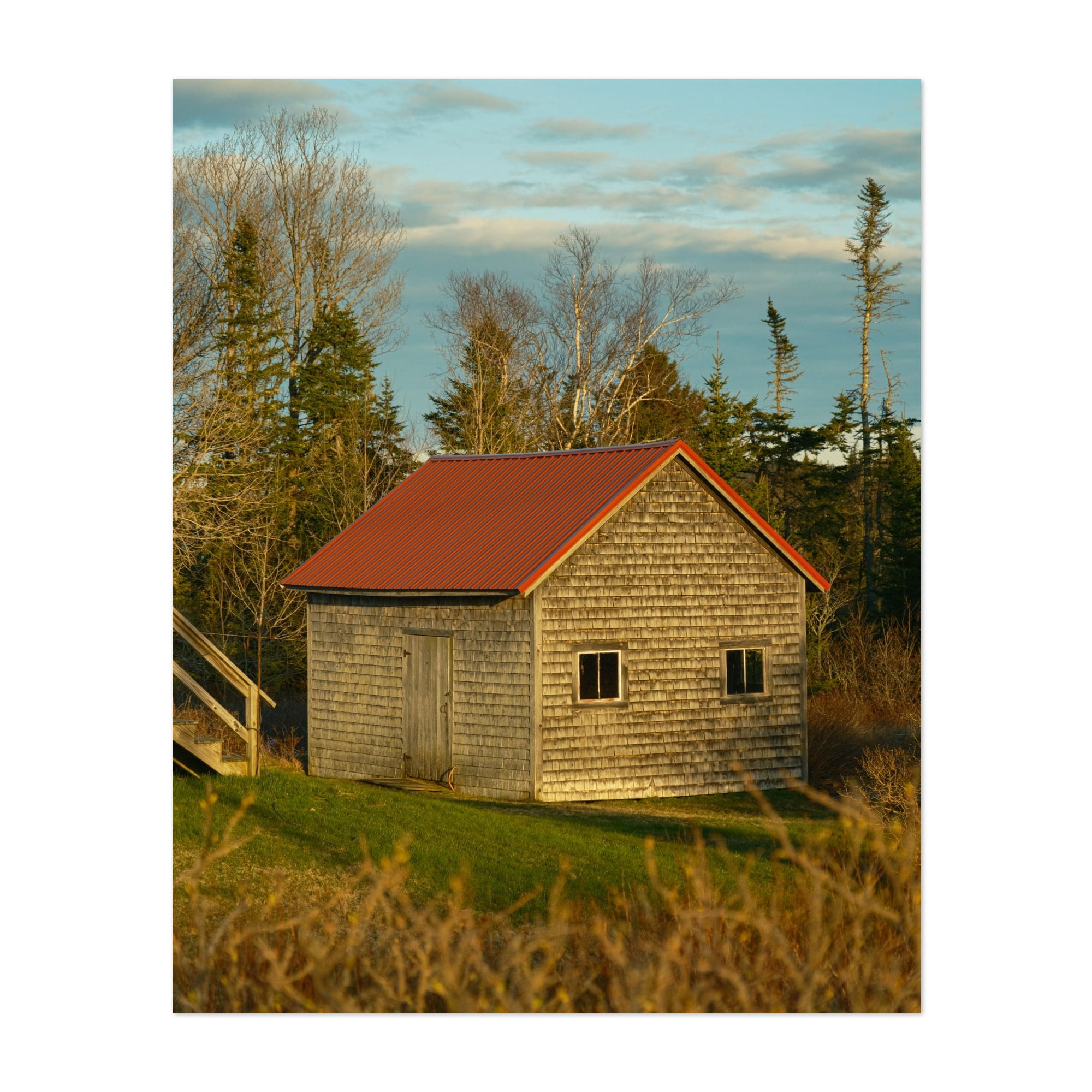 Barn, Beals Island 02 - Beals Maine Photography Unframed Wall Art Print ...