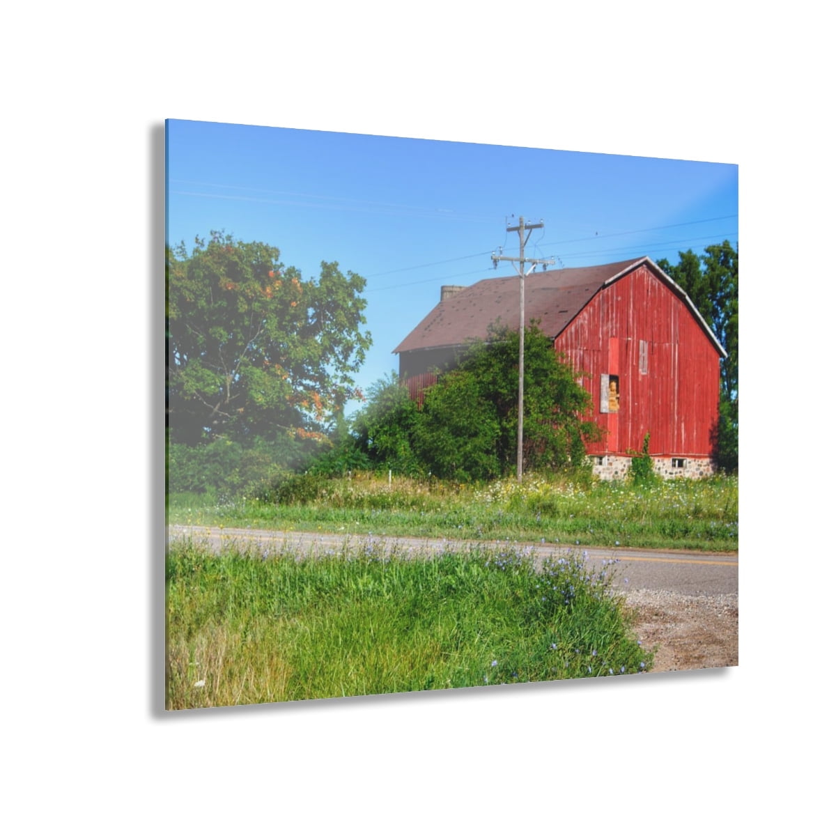 Barn Boutique Modern Farmhouse Acrylic Wall Print| Armstrong Road Red ...