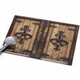 Barn Door Entryway Rug 2x3ft Washable Non Slip Bathroom Rug Low Pile ...