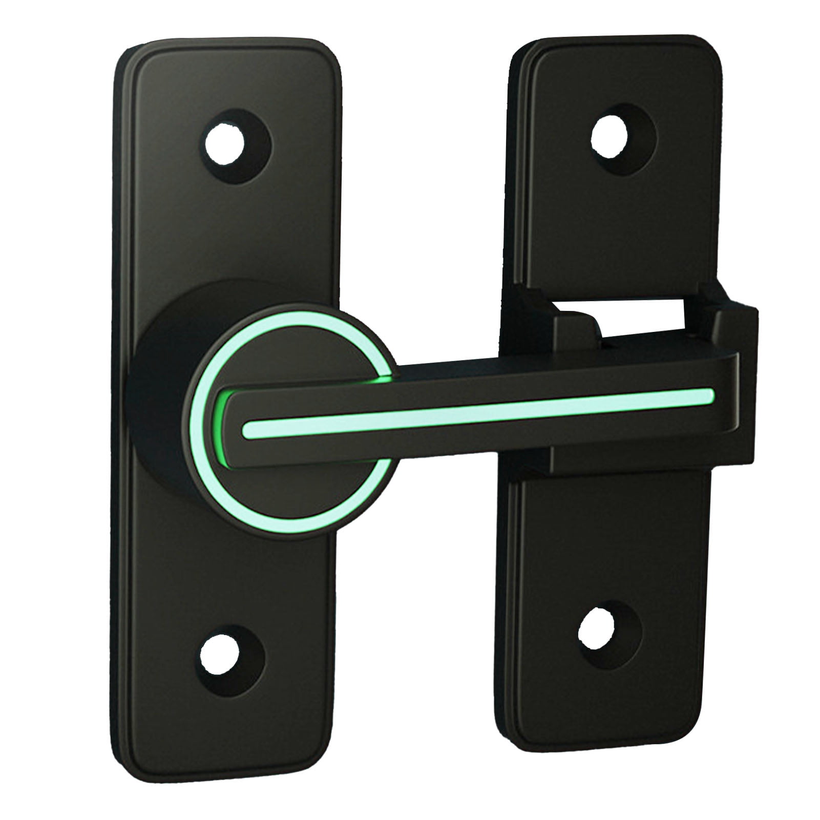 Barn Door Flip Locks Safety Prevents Theft Punch Free Heavy Duty Gate ...