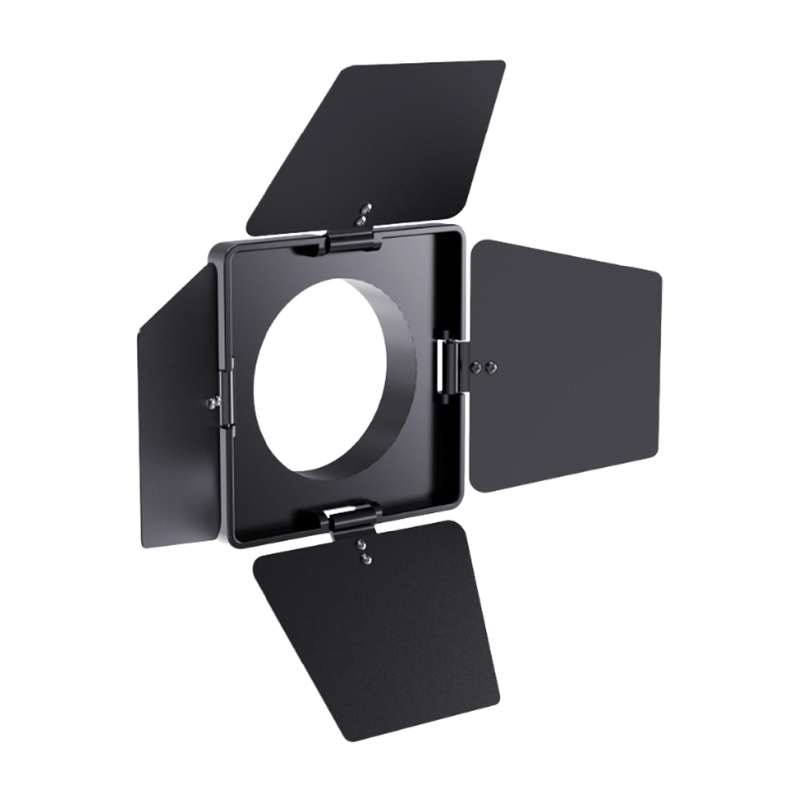Barn Door Four Leaves Light Baffle Studio Light Modifier ABS Material ...