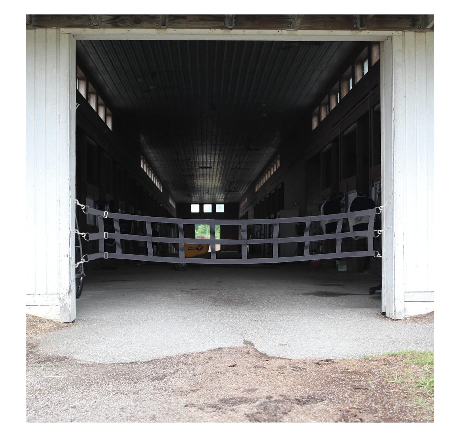 Barn Door Guards with Snaps (14', Black) - Walmart.com