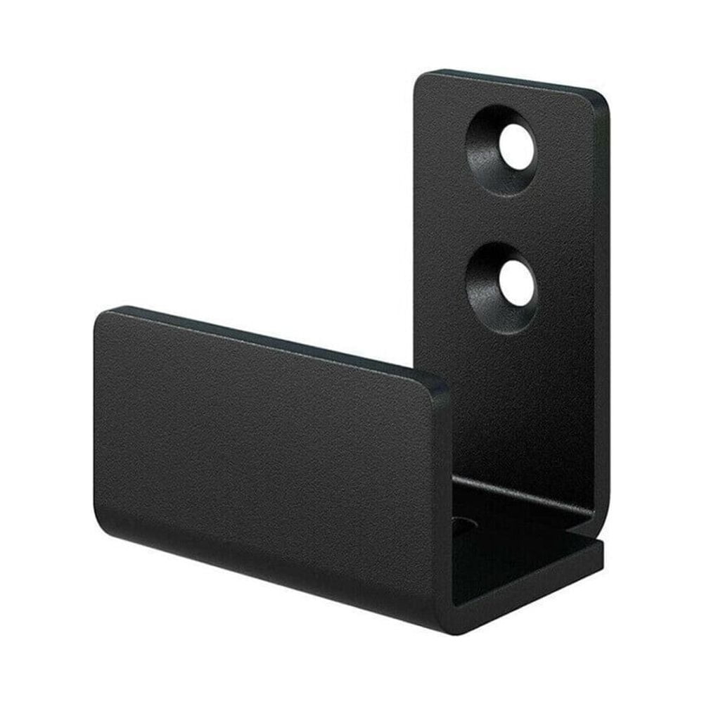 Barn Door Guide Swing Stop Black Carbon Steel Hardware Bottom Barn Door ...