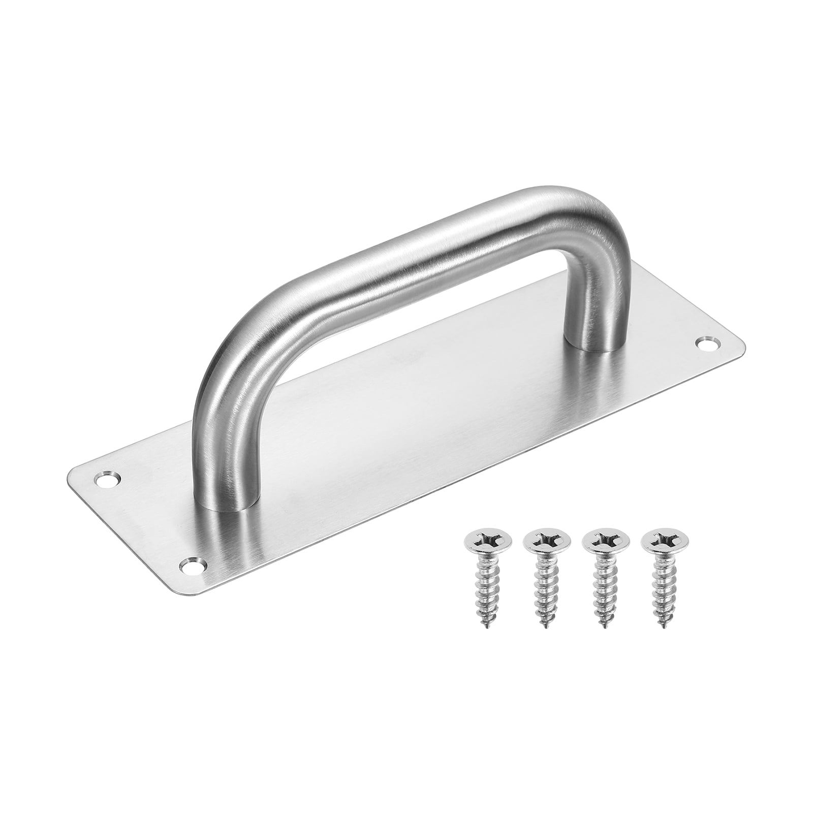 Barn Door Handles, 8" Stainless Steel Heavy Duty Door Plate Handle Pull ...