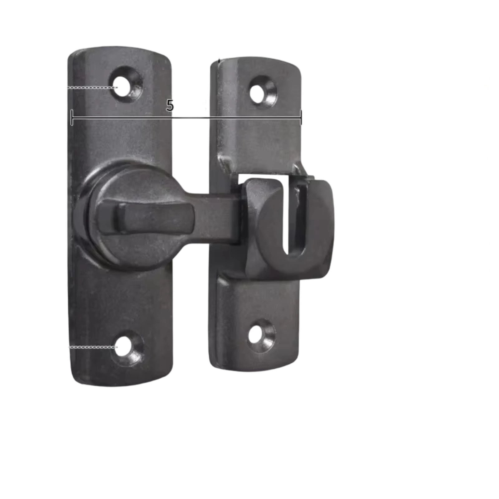 Barn Door Latches,90/180 Degree Gate Lock,Aluminum Alloy Right Angle ...