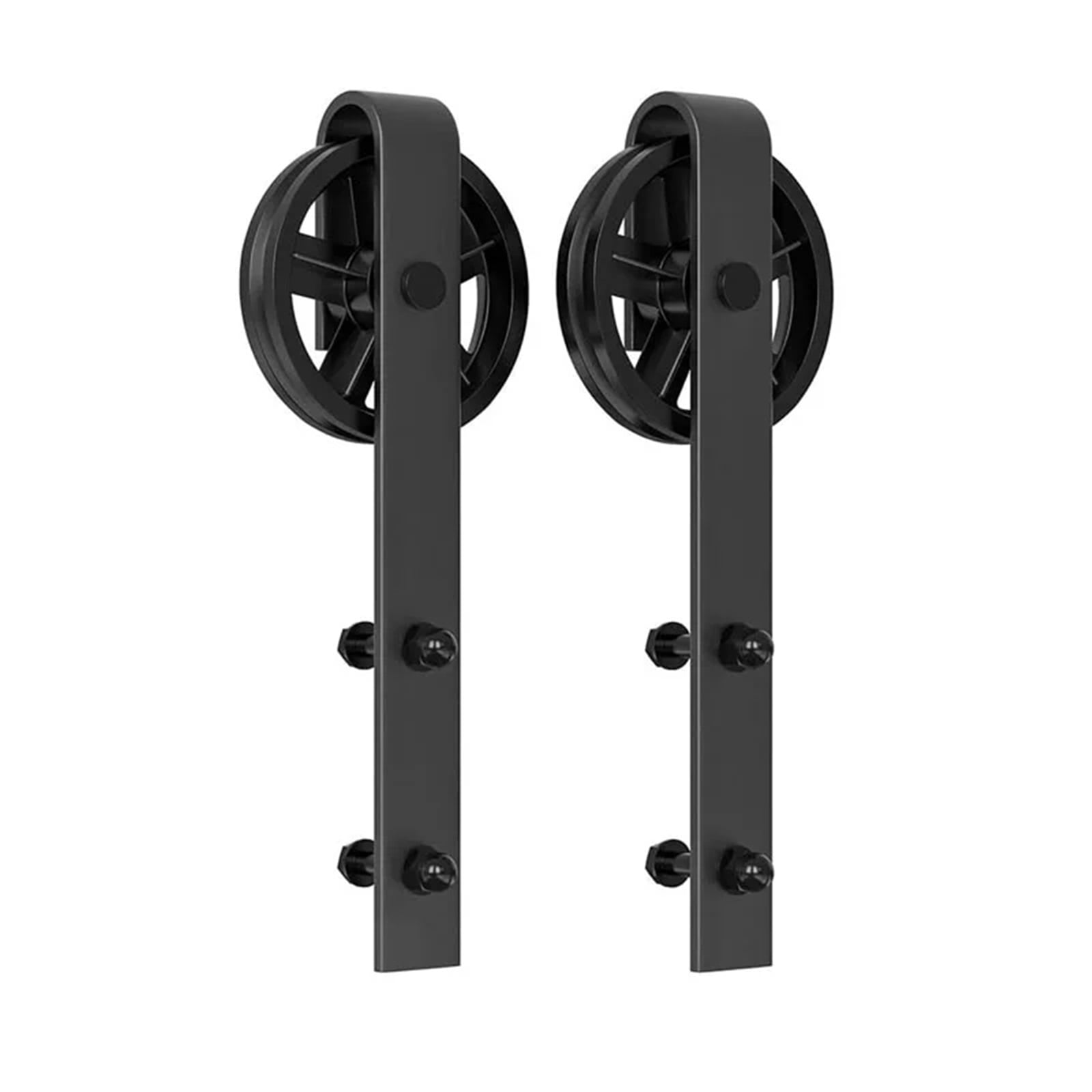 Barn Door Lifting Rail Fully Equipped With Large Wheels Sliding Door Sliding Door Partition Door ...