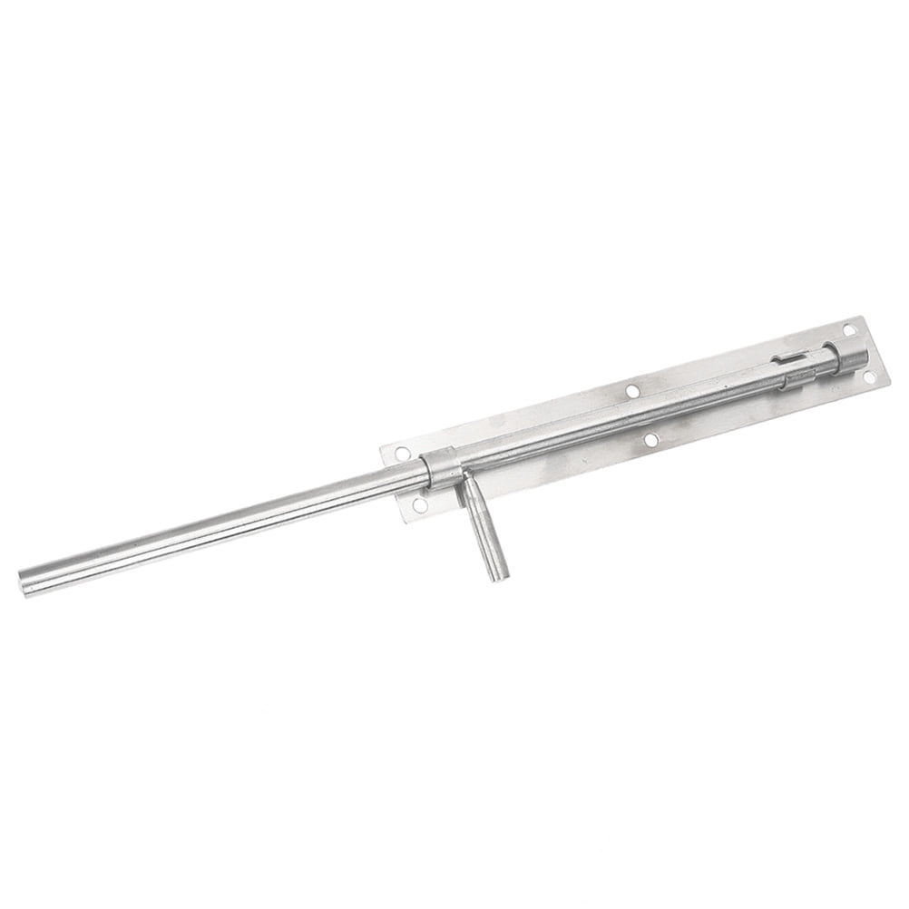 1 Set Stainless Steel Slide Door Bolt Latch with Cane Bolt for Indoor ...
