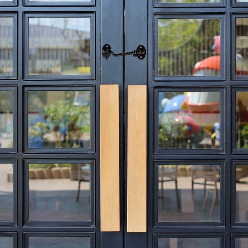 Barn Door Lock Heavy Duty Solid Thicken Stainless Steel Gate Lock Add ...