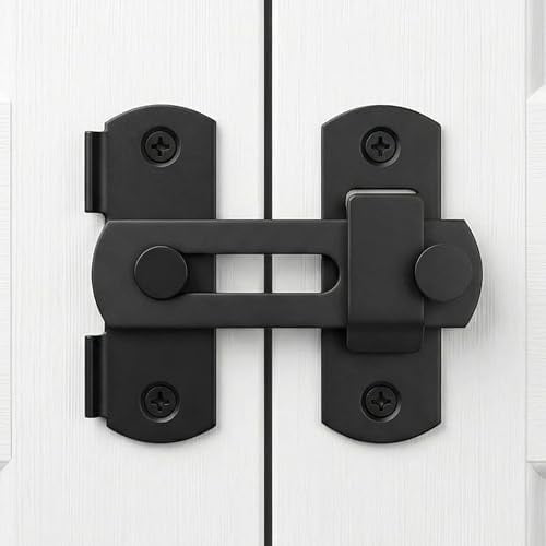 Barn Door Lock, Sliding Door Lock Hardware, Carbon Steel Door Latches ...