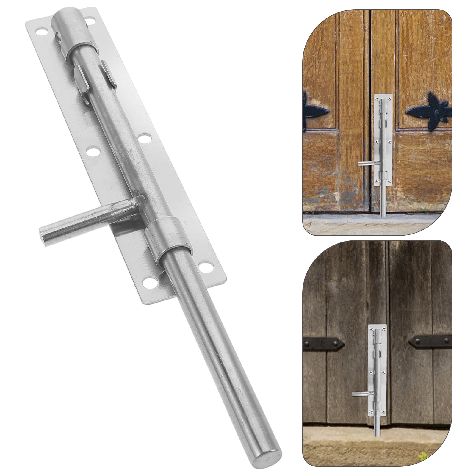 Barn Door Lock,Stainless Steel Slide Bolt Latch Indoor Door Lock Door ...