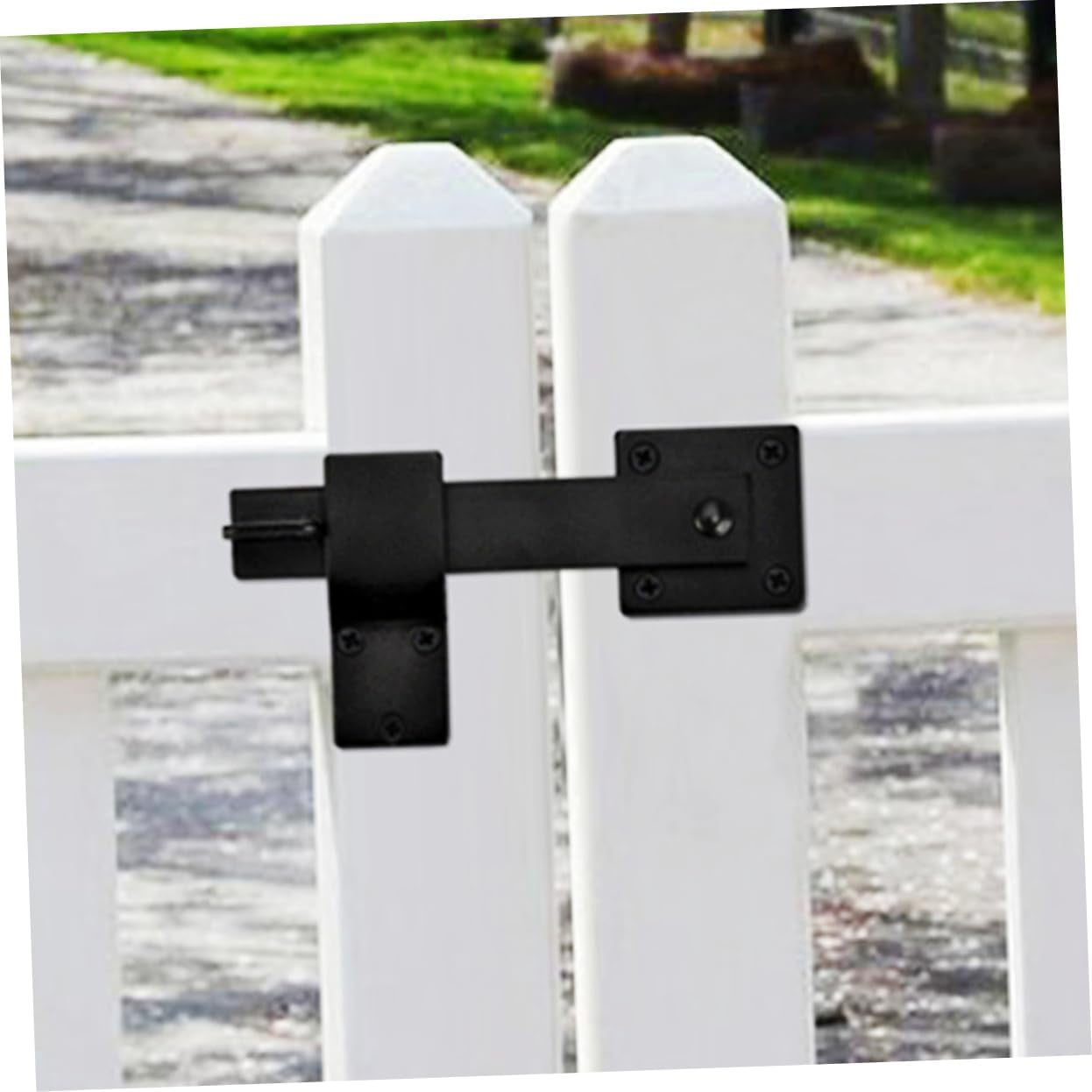 Barn Door Lock, Sturdy 5.5" Farm Flip Fence Gate Latch, Suitable for ...