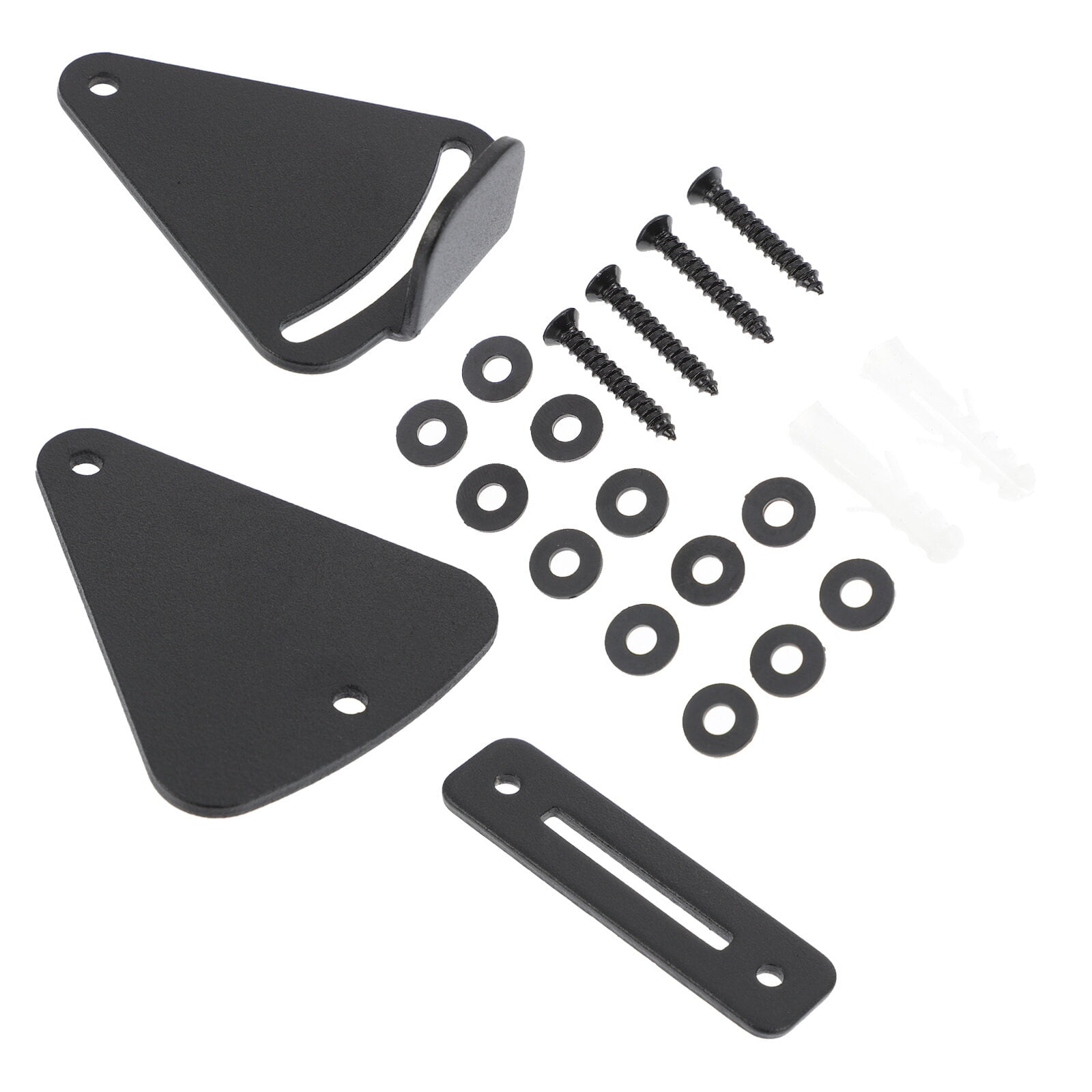 Barn Door Lock Teardrop Privacy Double Through Office Black - Walmart.com