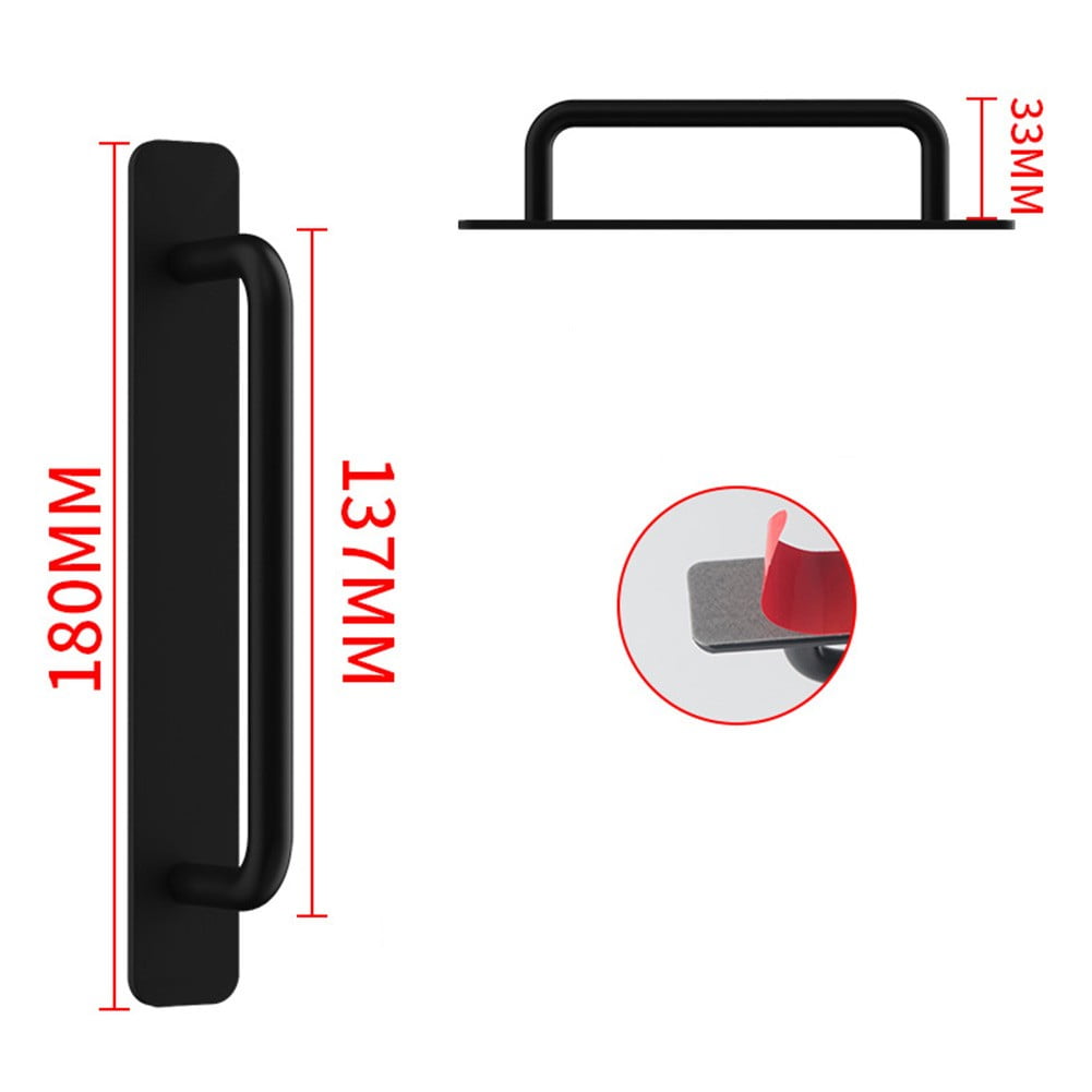 Barn Door Pull Push Plate Heavy Duty Gate Handle Sliding Door Pull ...