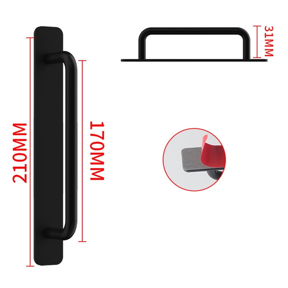 Barn Door Pull Push Plate Heavy Duty Gate Handle Sliding Door Pull ...