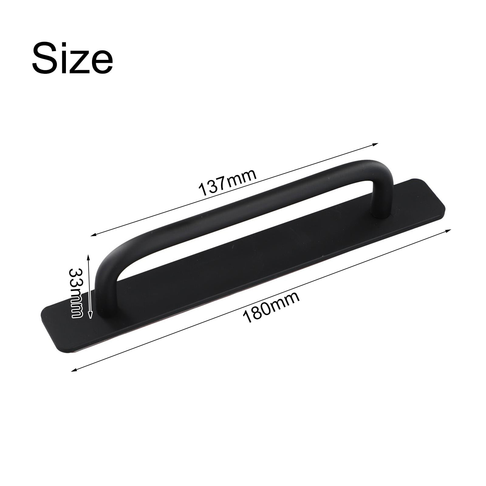 Barn Door Pull Push Plate Heavy Duty Gate Handle Sliding Door Pull ...