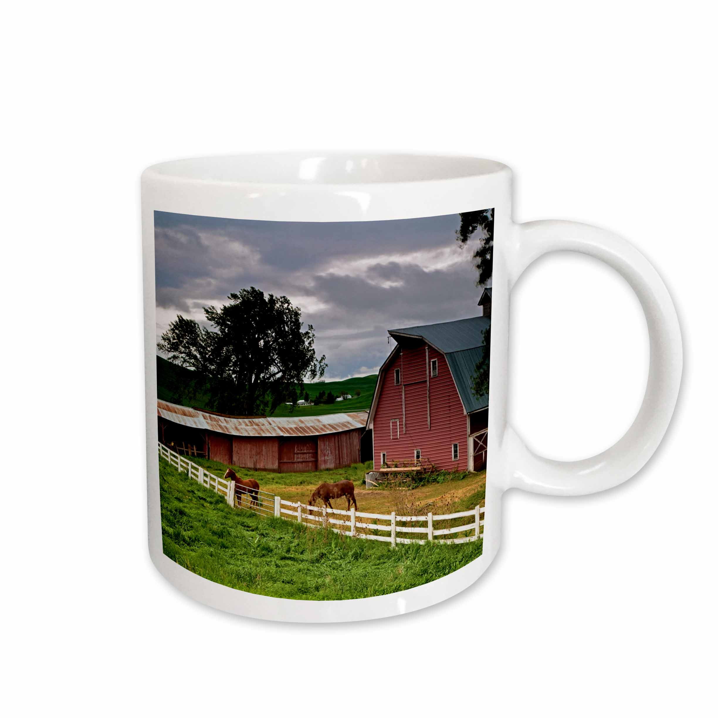 3drose, Barn, Farm Country, Palouse, Colfax, Washington - Us48 Jre0005 ...