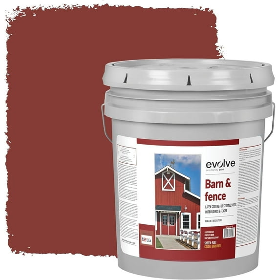 Evolve Barn Fence Latext Paint High Durability And Scratch Resistant
