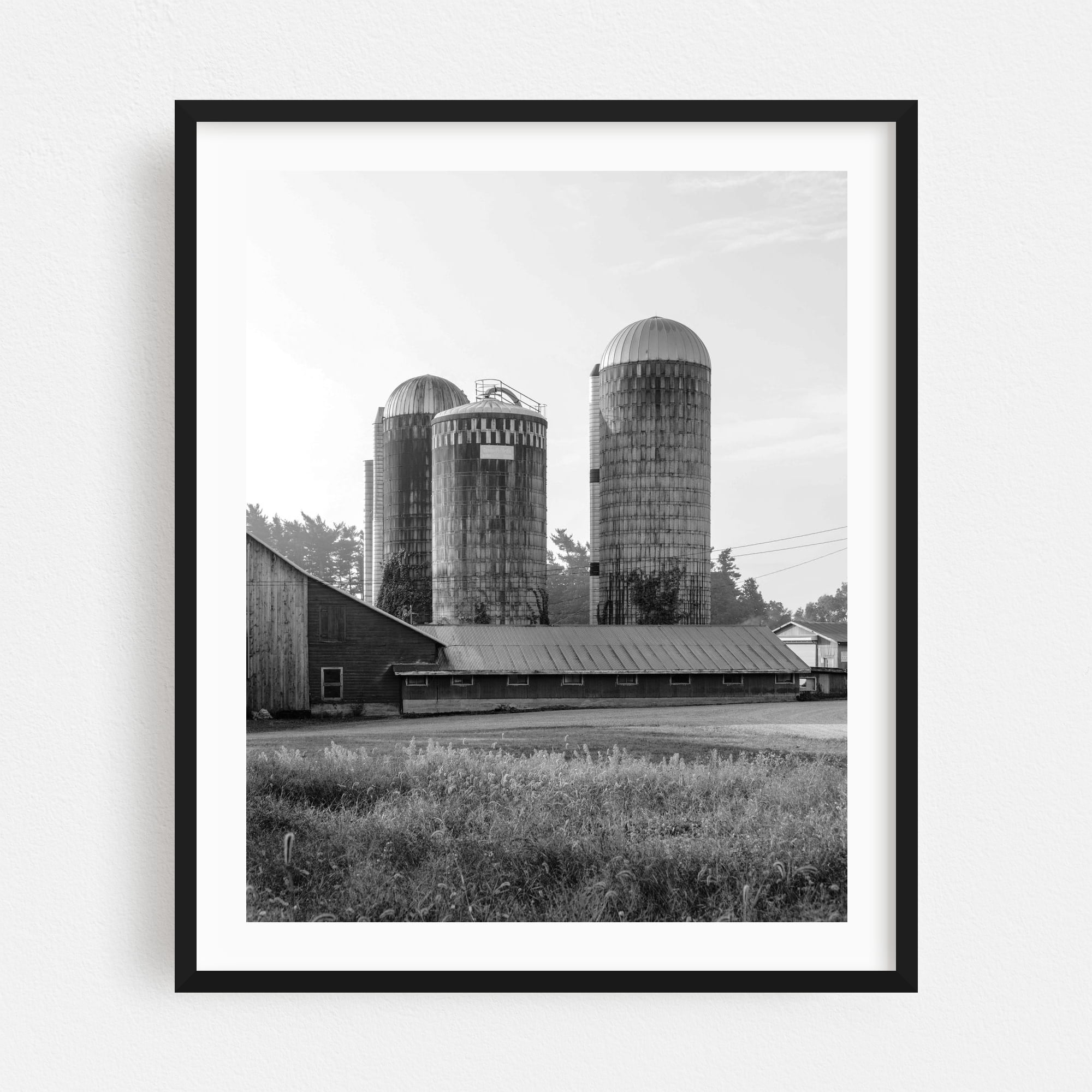 Barn in Kerhonkson B&W - Kerhonkson New York Photography Black and ...