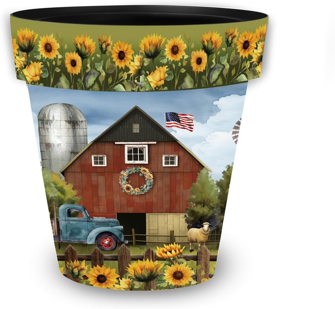 Barn Medium Planter - Walmart.com