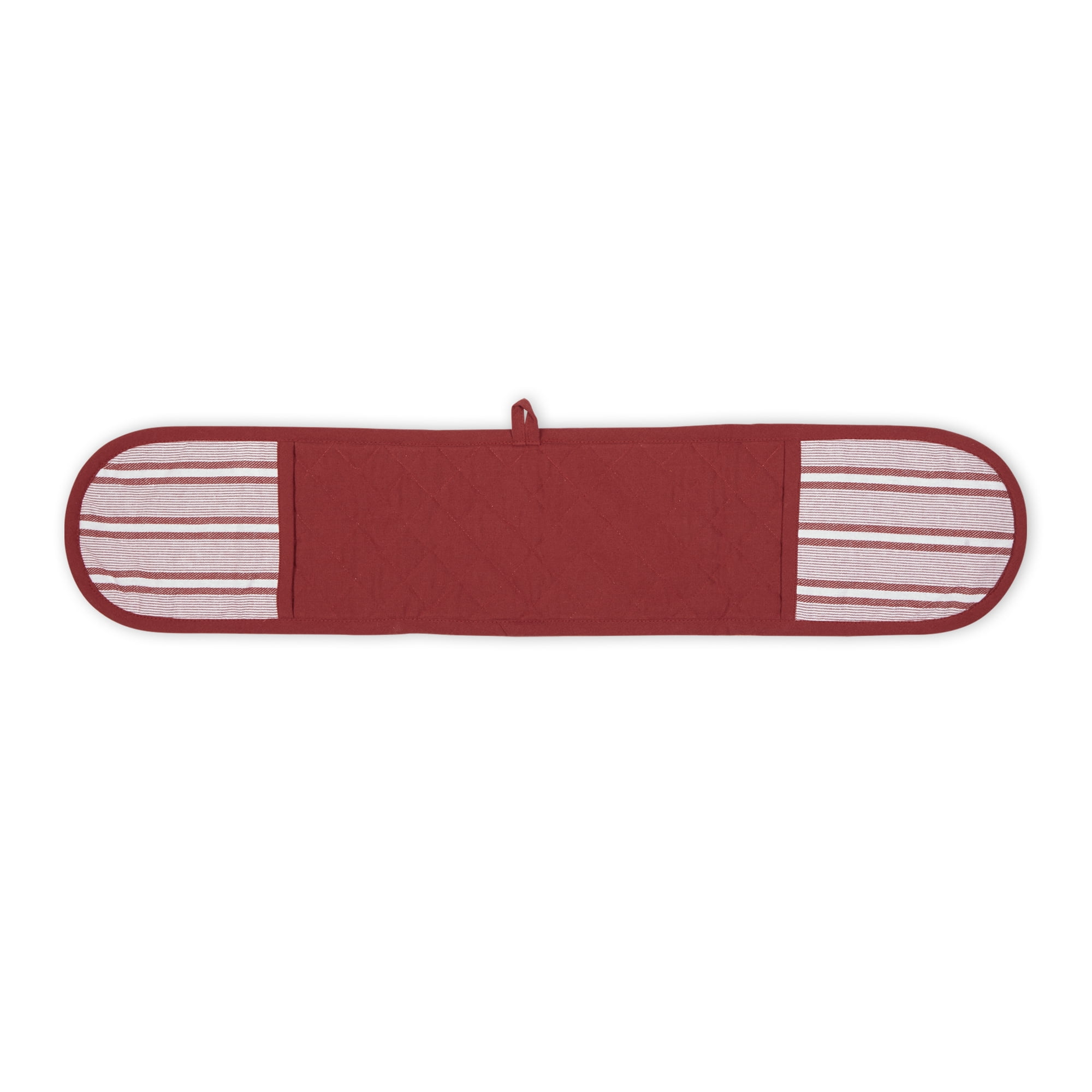 Barn Red Chef Stripe Double Oven Mitt - Walmart.com