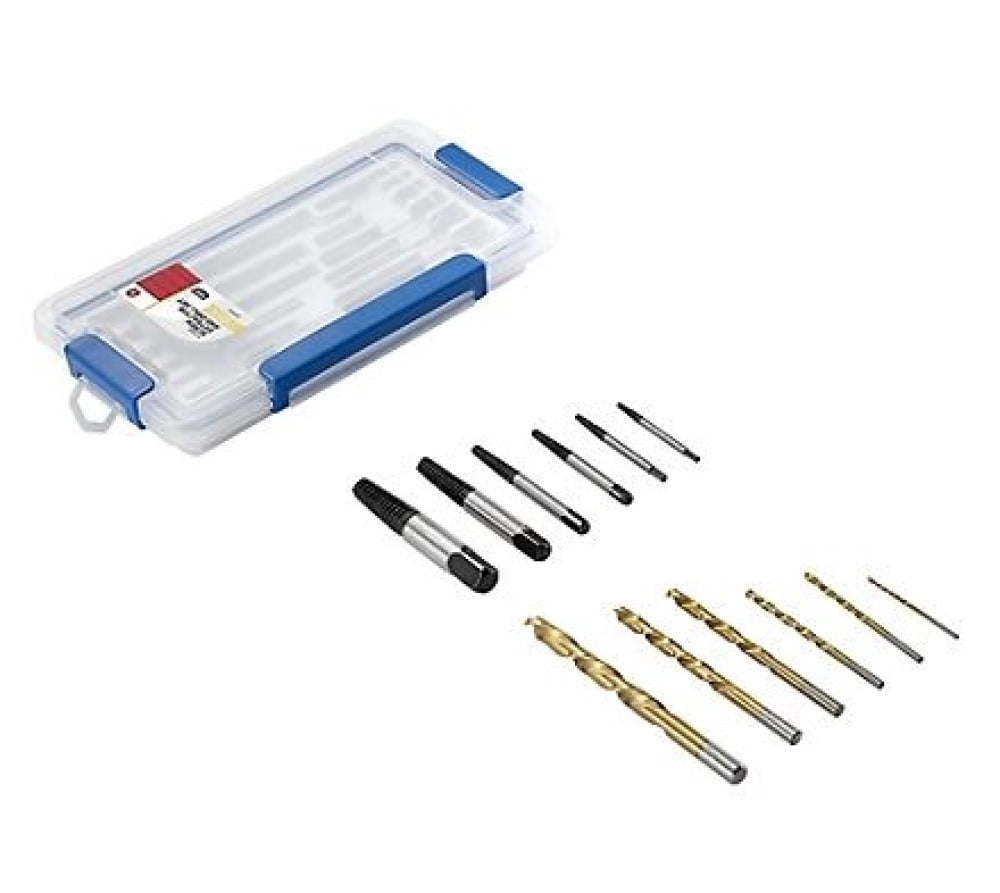 Barn Star QJT23FPT1108 Steel Drill & Screw Extractor Bit Set, Wood ...