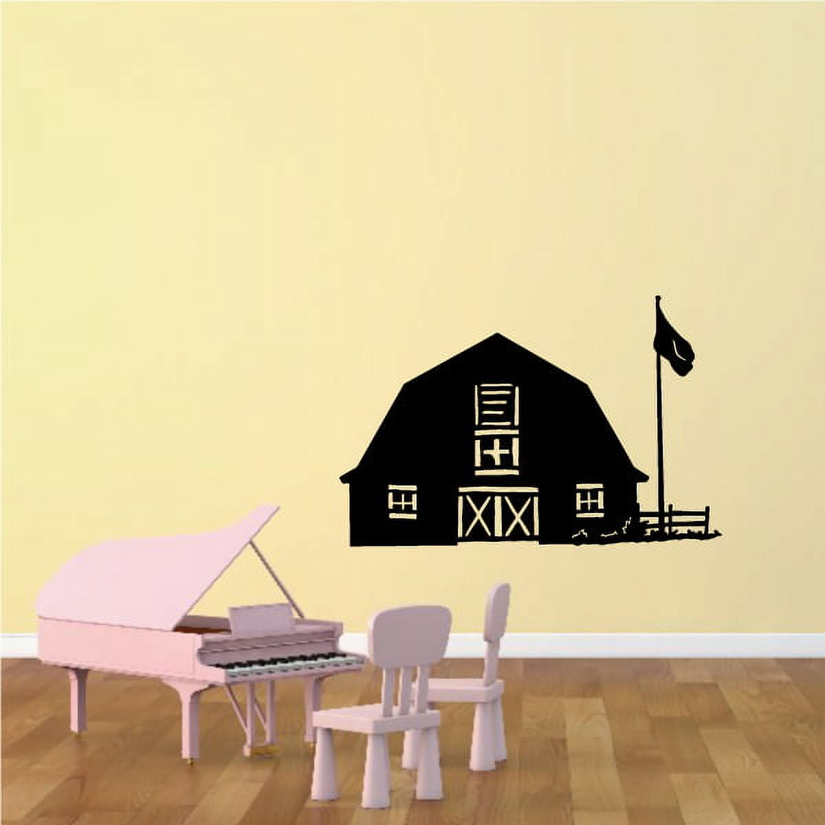 Barn Wall Decal - Vinyl Decal - Car Decal - NS003 - 36 Inches - Walmart.com