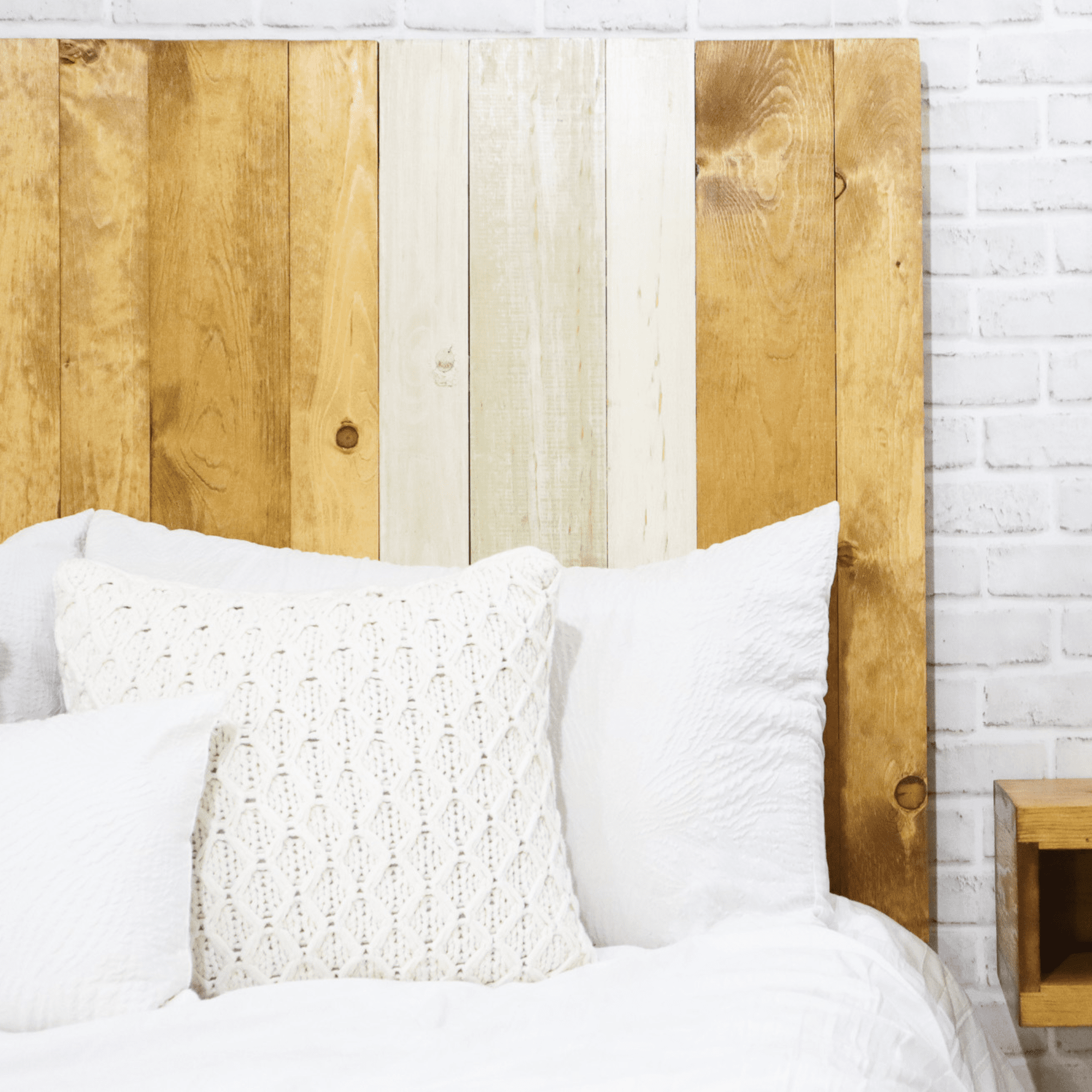 Barn Walls Boho Euro Mix Signature Design, Multicolored Solid Wood ...