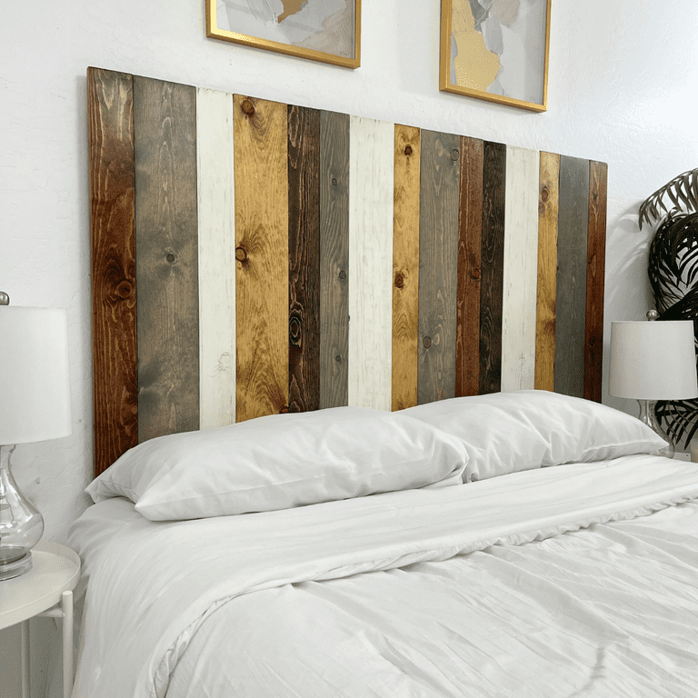 Reclaimed Barn Wood Headboard