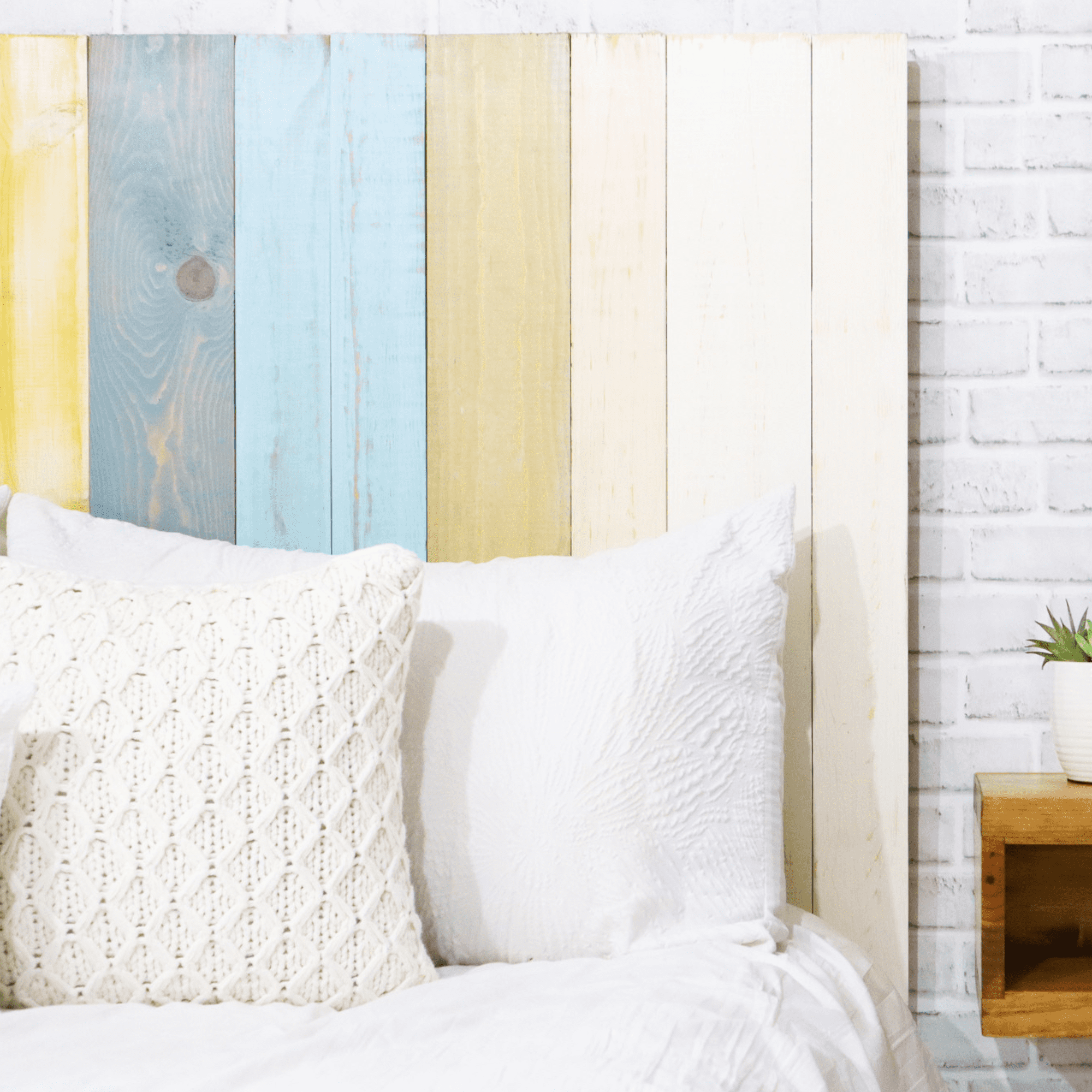 Barn Walls Sunrise Mix Signature Design, Multicolored Solid Wood ...