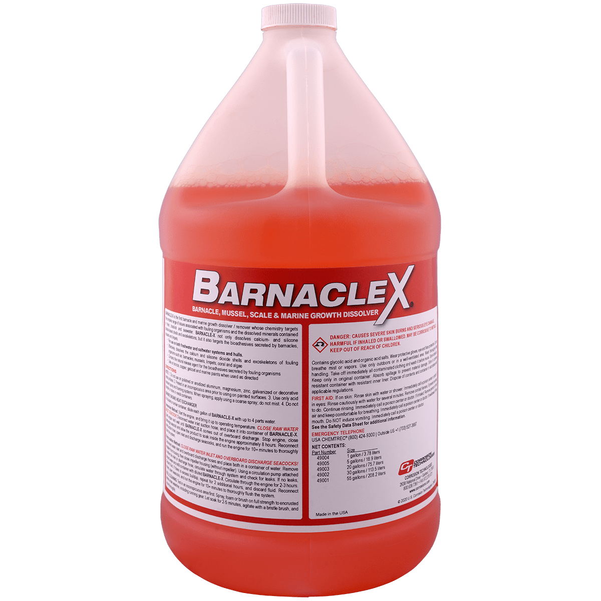 BARNACLEX Biofouling Dissolver for Freshwater and Saltwater Systems ...