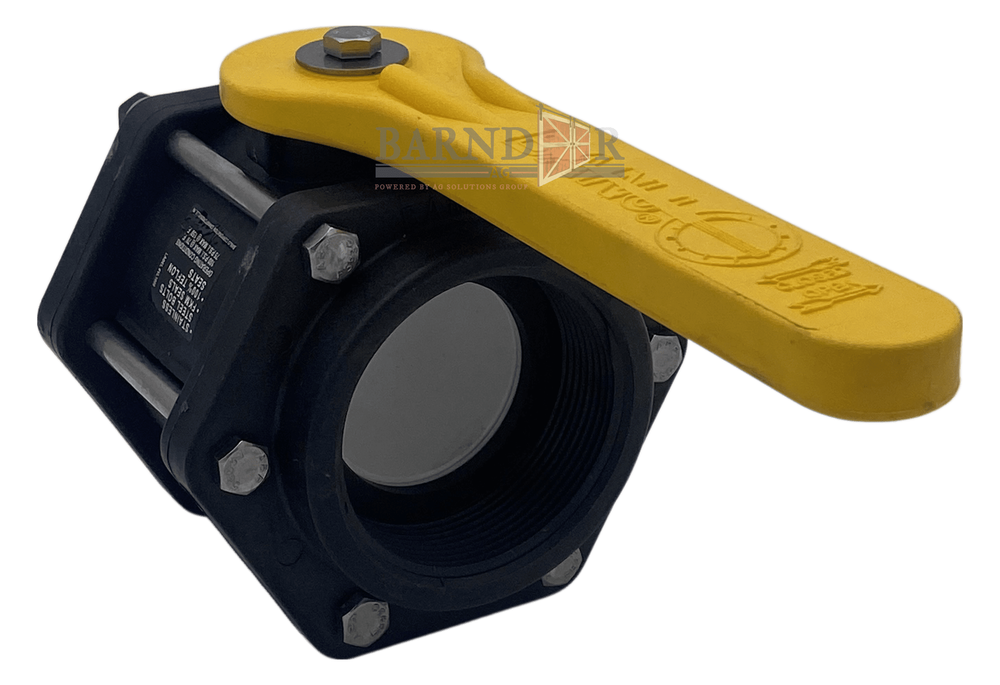 Barndoor Ag 3" Banjo Poly Standard Port Ball Valve 6 Bolt Design USA ...