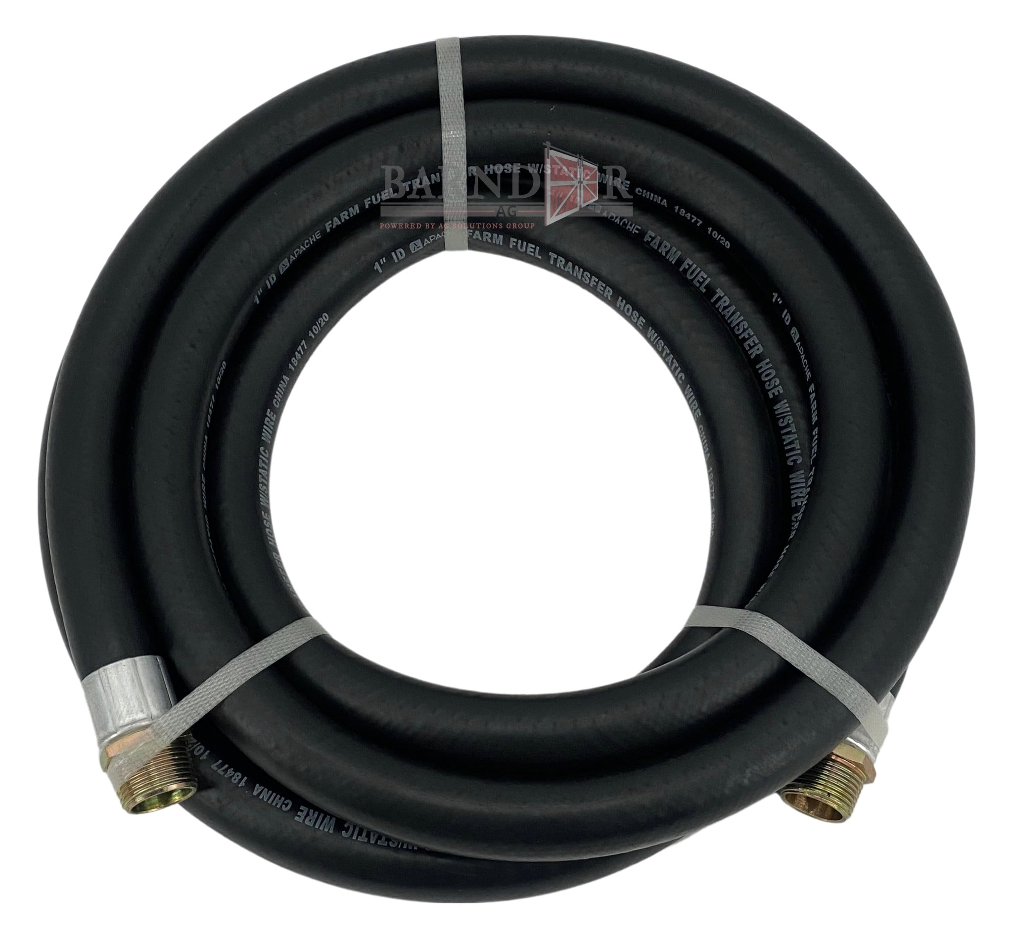 Barndoor Ag Apache 98108490 1" x 15' Farm Fuel Transfer Hose Male x ...