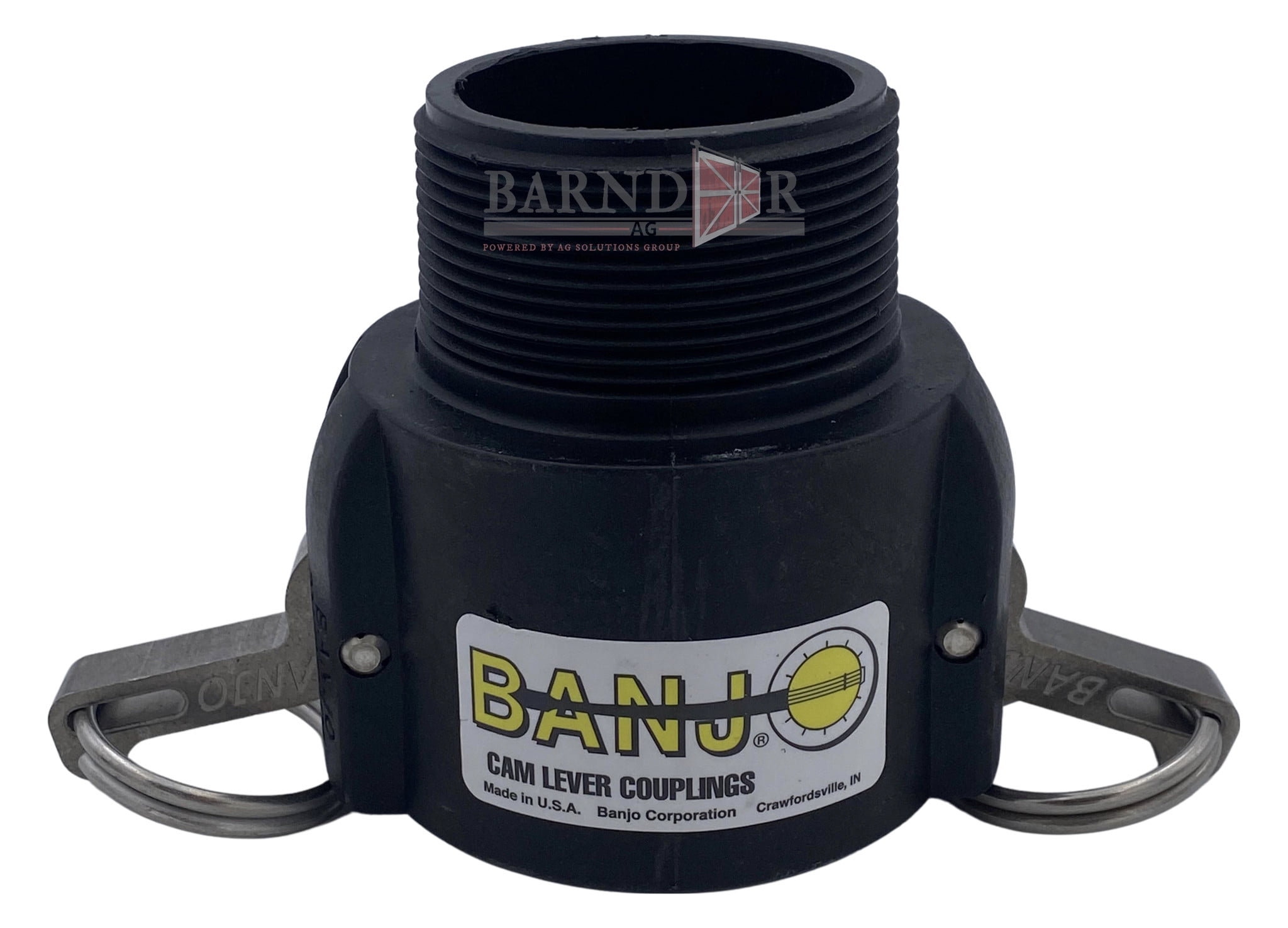 Barndoor Ag Banjo 200B Polypropylene Cam & Groove Fitting, 2" Female ...
