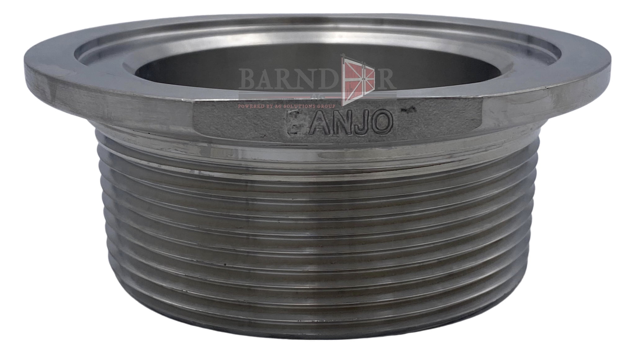 Barndoor Ag Banjo M300MPTSS Manifold Fitting, 3" Flange x 3" Male NPT ...