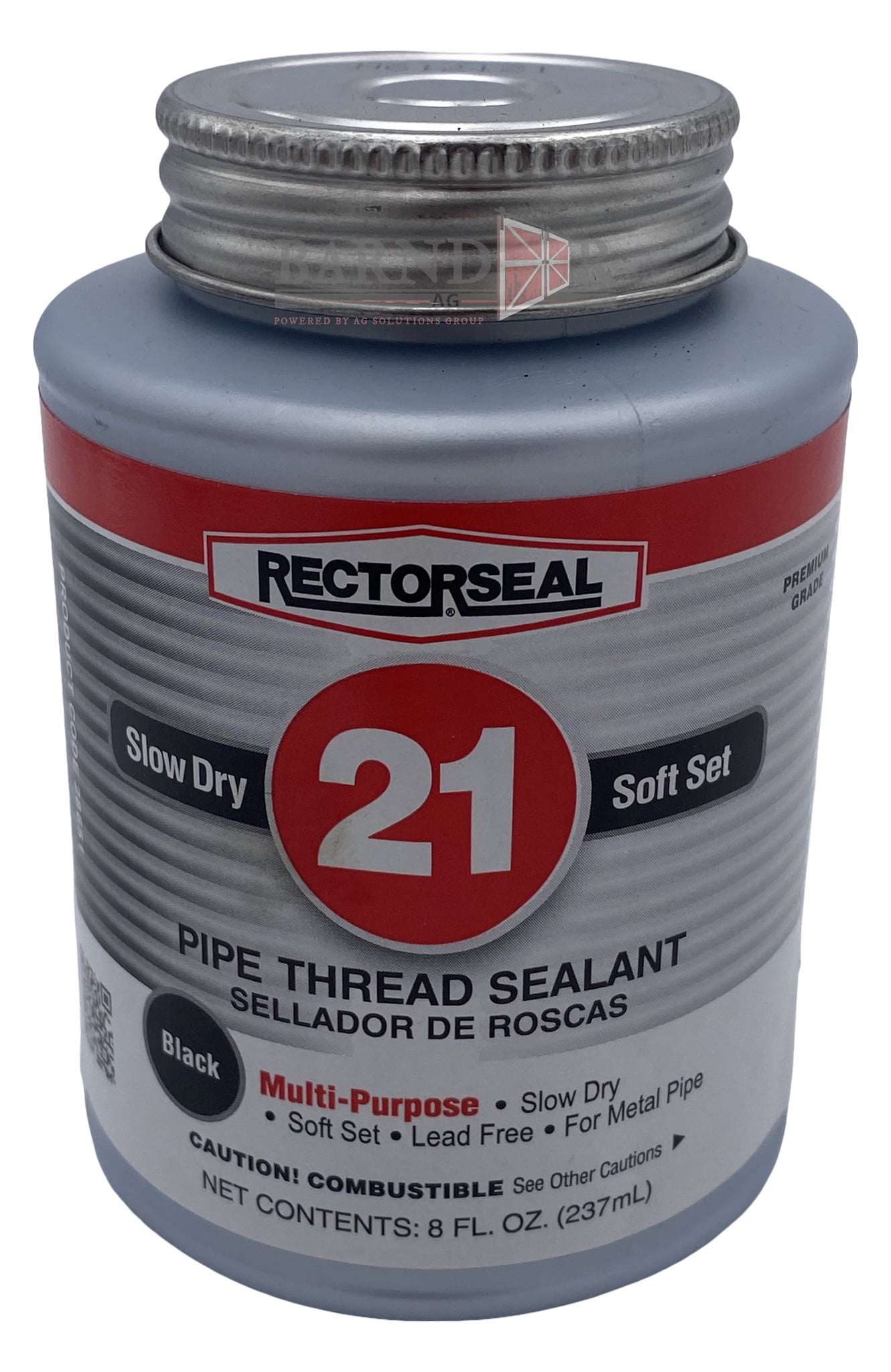 Barndoor Ag Rectorseal Rectorseal 21 Blackjack Pipe Thread Sealant; 1/2 ...