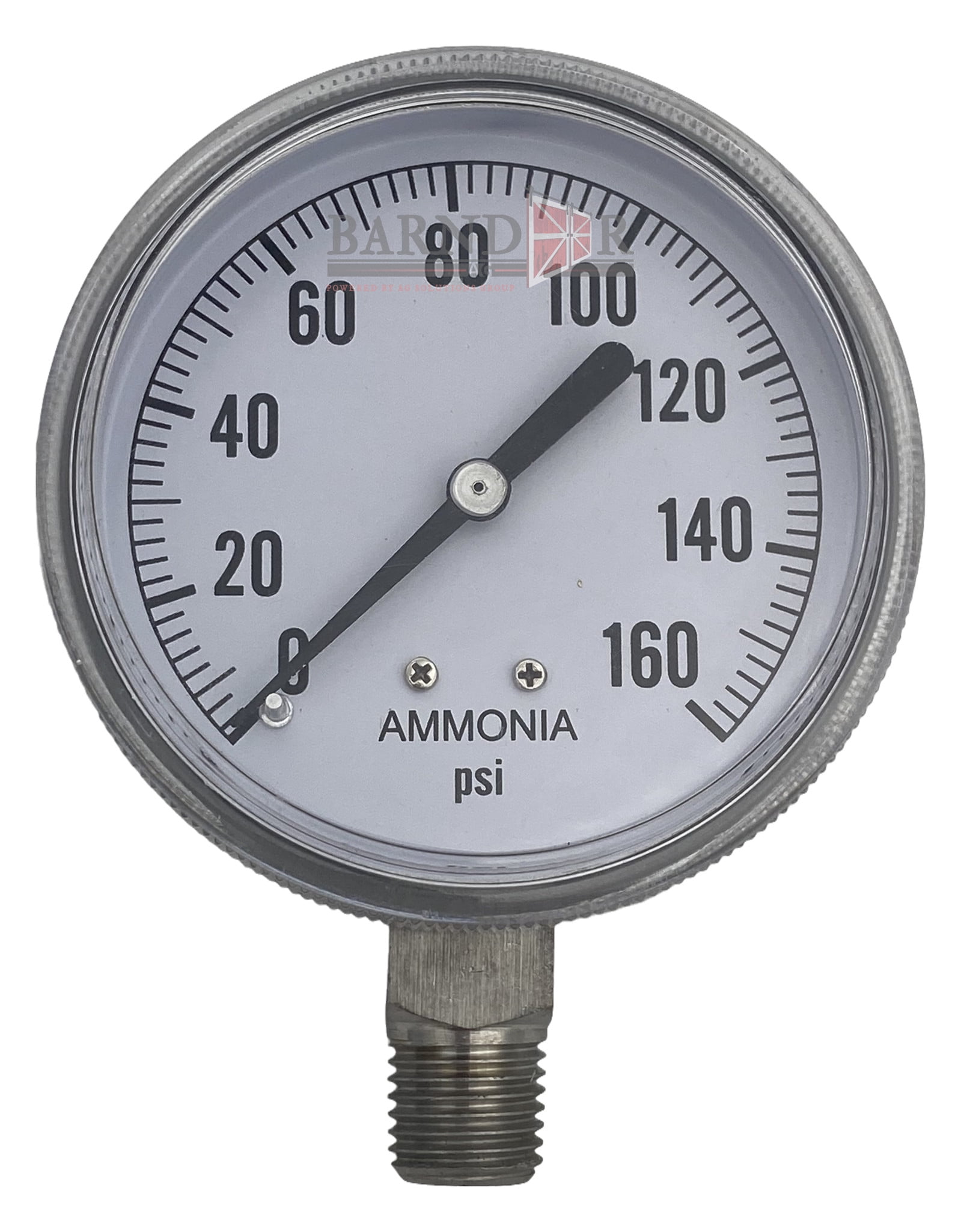 Barndoor Ag Valley Industries 2 1/2" Stainless Steel Anhydrous Ammonia ...