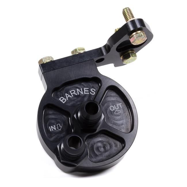 Barnes 8930-10 Billet Oil Filter Mount Front Mount -10 Fittings ...