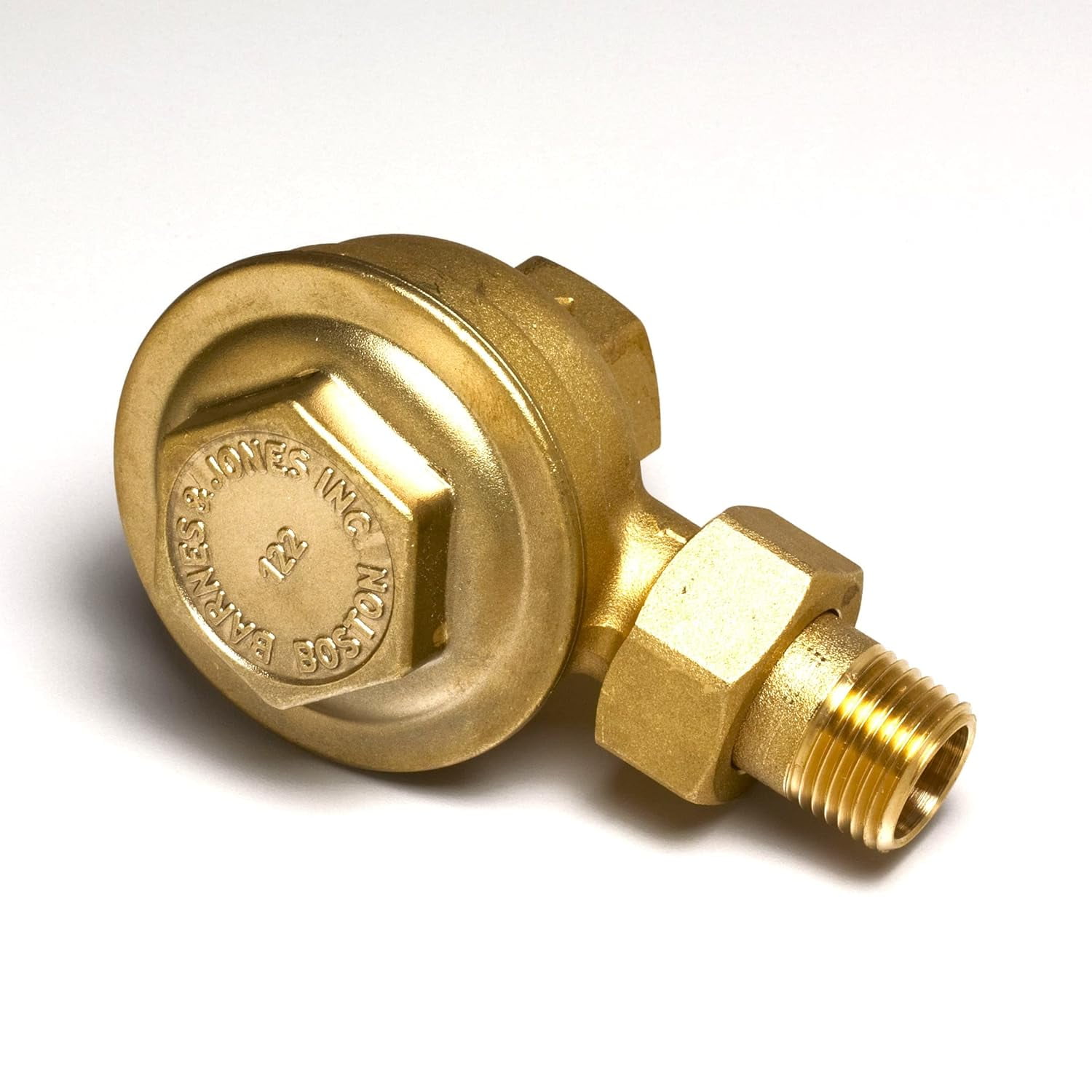 Barnes & Jones 122A Thermostatic Radiator Trap, Type A, Angle, 1/2 ...