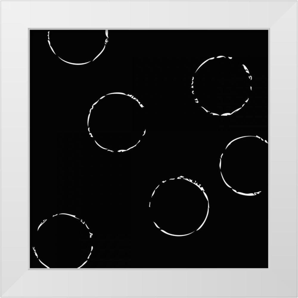 Barnes, Natasha 20x20 White Modern Wood Framed Museum Art Print Titled ...