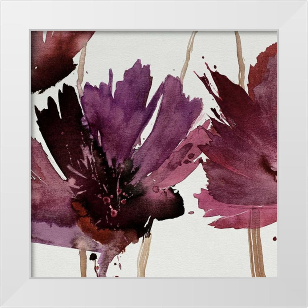 Barnes, Natasha 20x20 White Modern Wood Framed Museum Art Print Titled ...