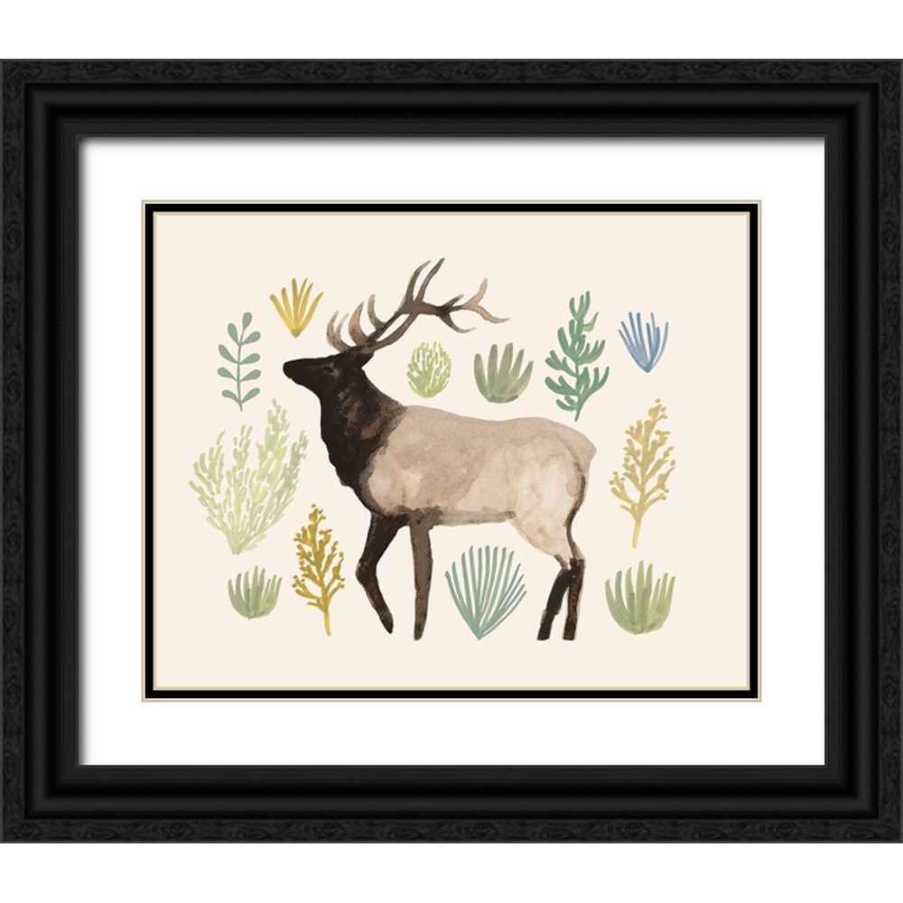 Barnes, Victoria 14x12 Black Ornate Wood Framed with Double Matting ...
