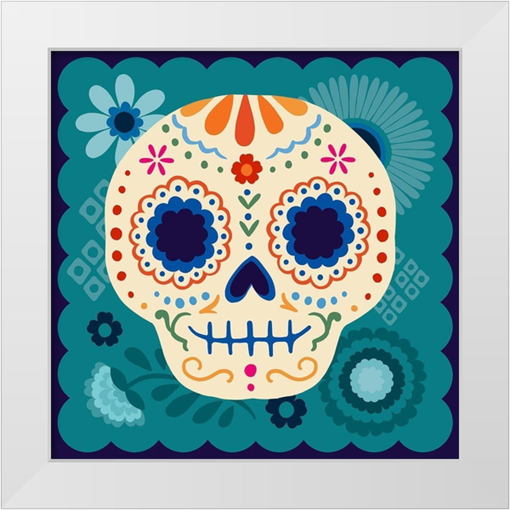 Barnes, Victoria 20x20 White Modern Wood Framed Museum Art Print Titled ...