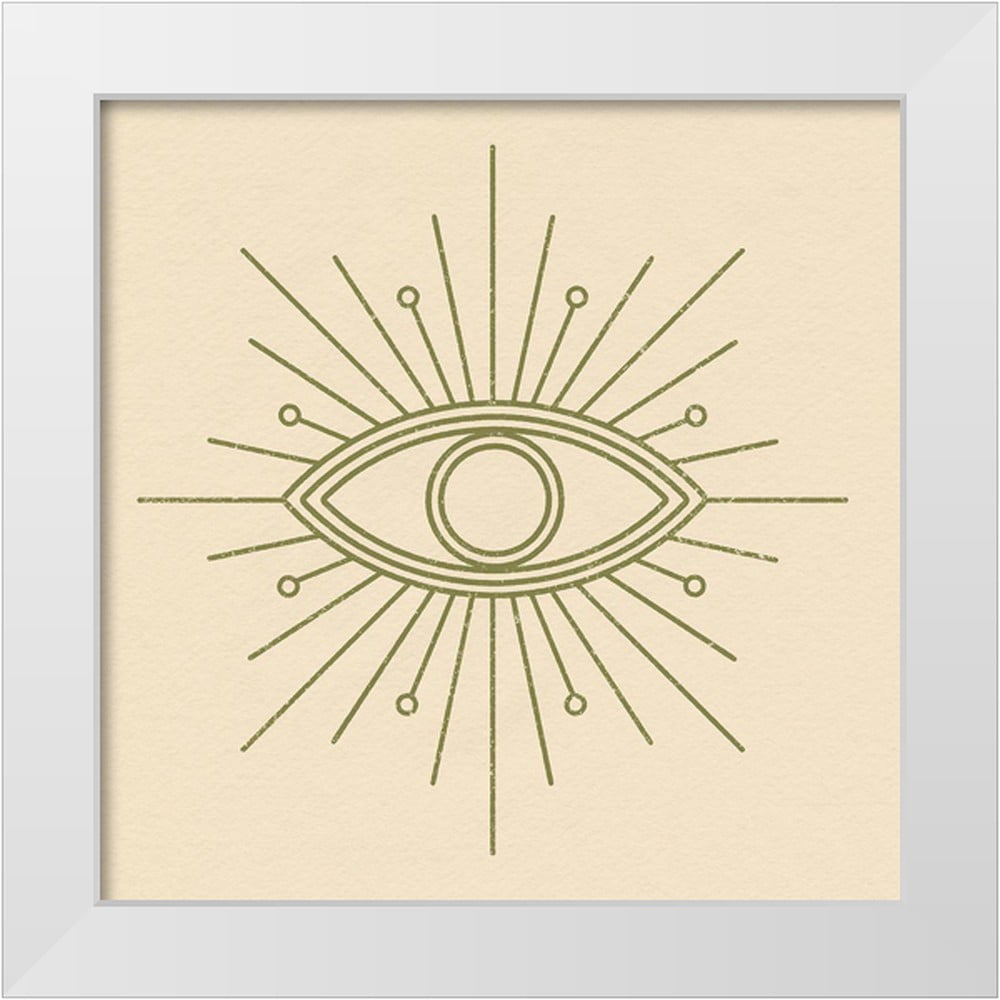 Barnes, Victoria 20x20 White Modern Wood Framed Museum Art Print Titled ...