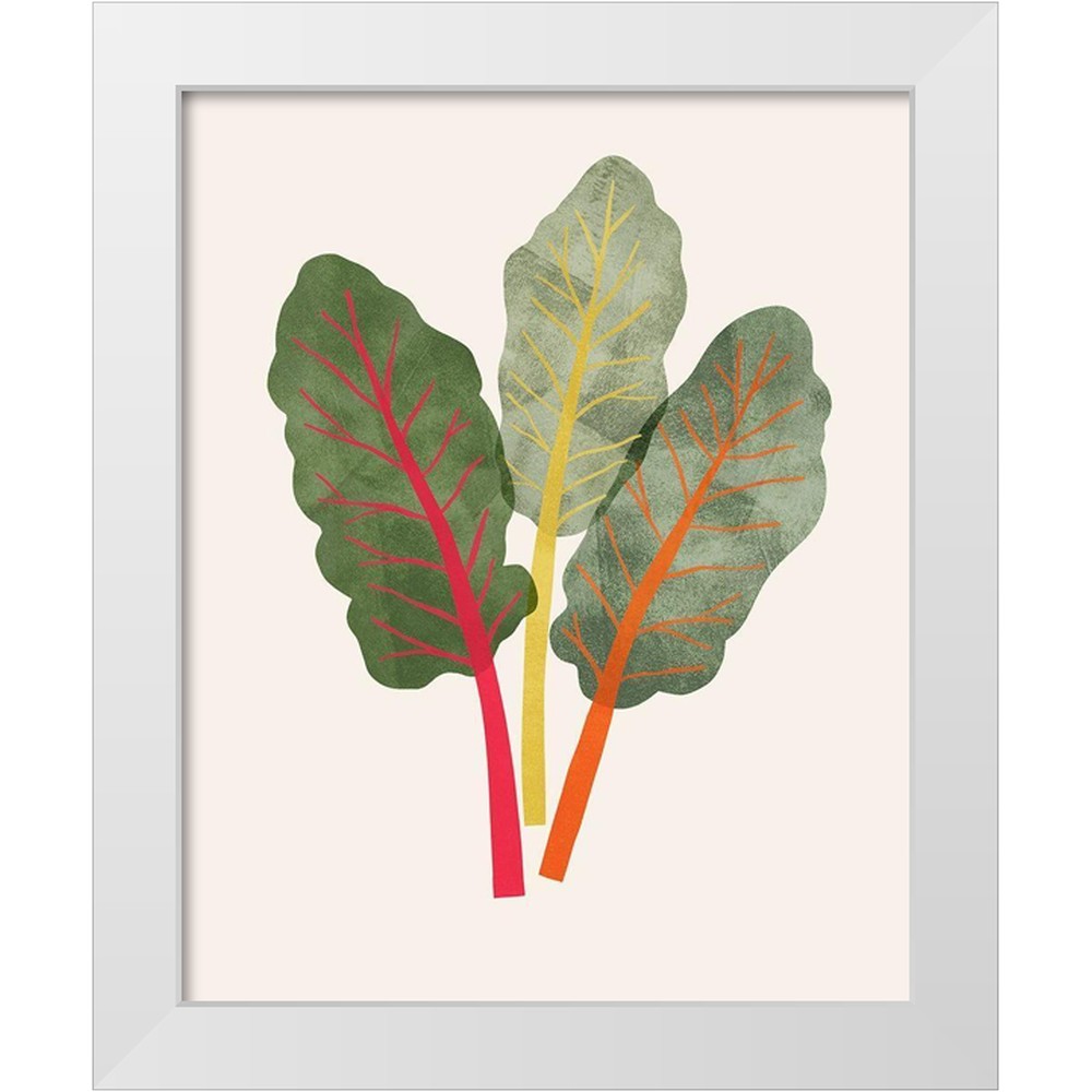 Barnes, Victoria 26x32 White Modern Wood Framed Museum Art Print Titled ...
