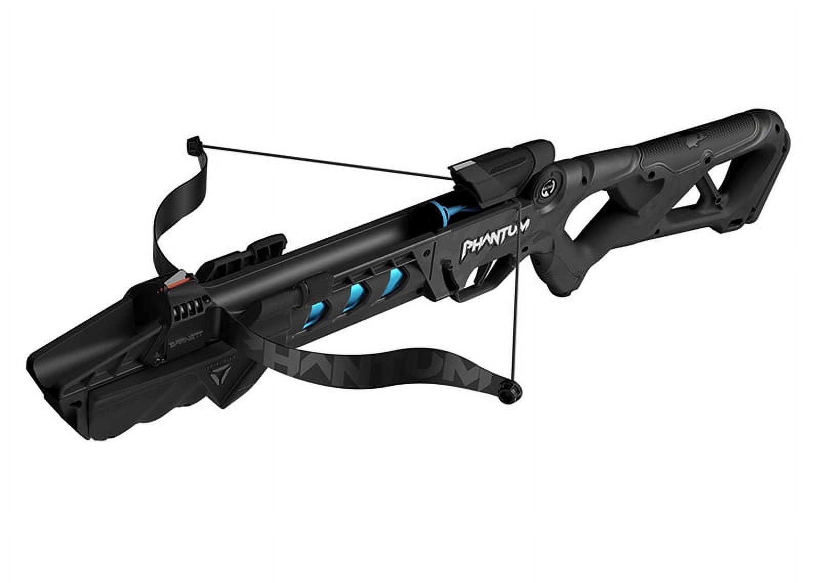 Barnett BAR50015 Phantum Black/Blue Full Size Suction Cup Dart Crossbow ...
