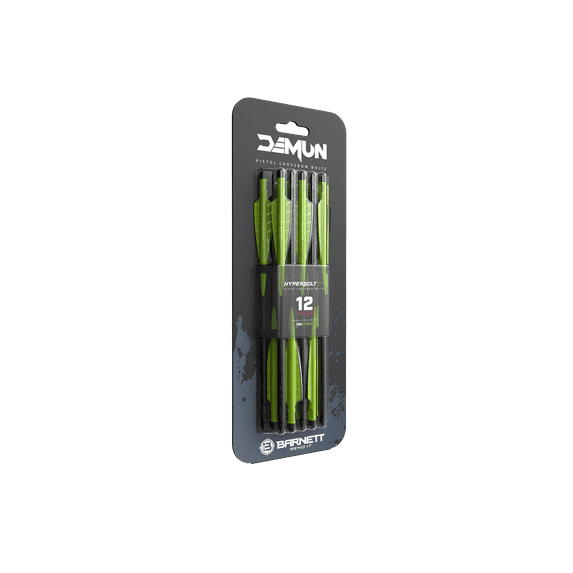 Barnett Demun Tri Strike Bolts Pack - Green Vanes - Walmart.com